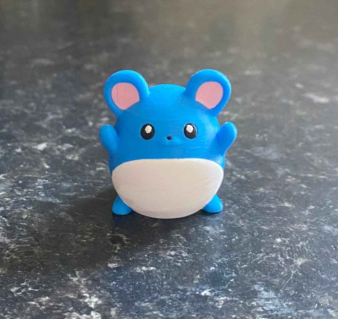 Marill 3D Figure - Etsy