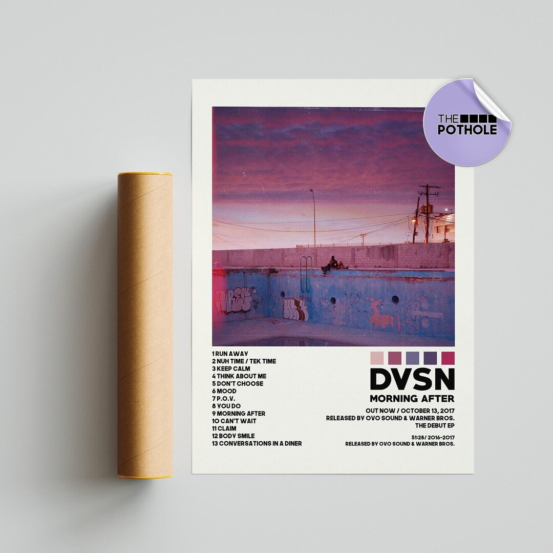 Dvsn Posters / Morning After Poster / Album Cover Poster, Poster Print ...