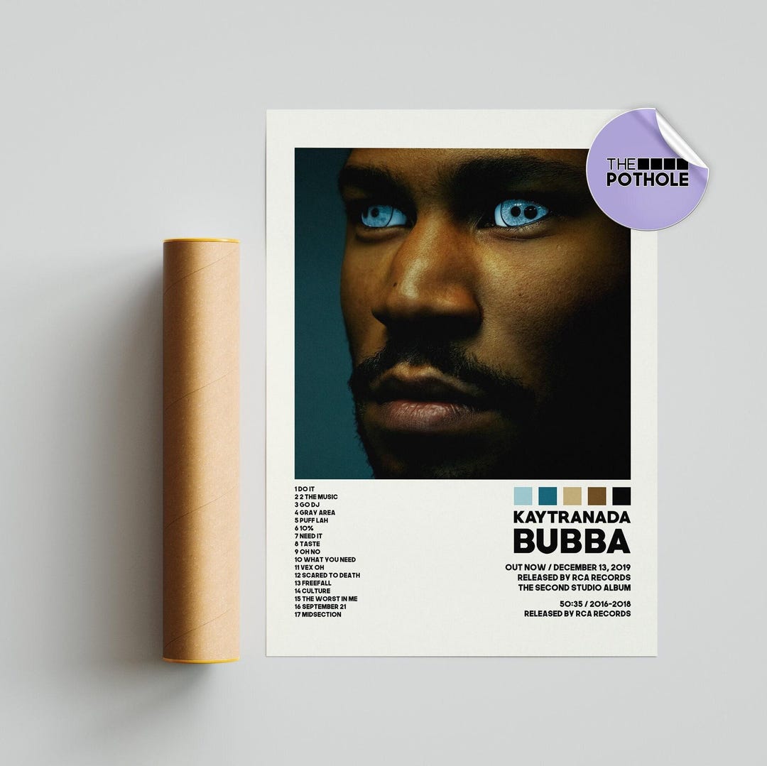Kaytranada Posters / BUBBA Poster / Album Cover Poster, Poster Print ...