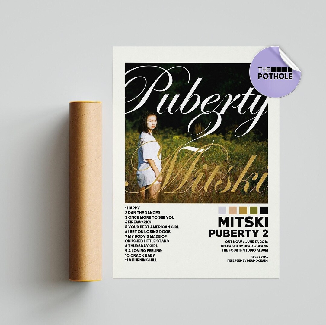Mitski Posters / Puberty 2 Poster / Mitski / Album Cover Poster, Poster ...