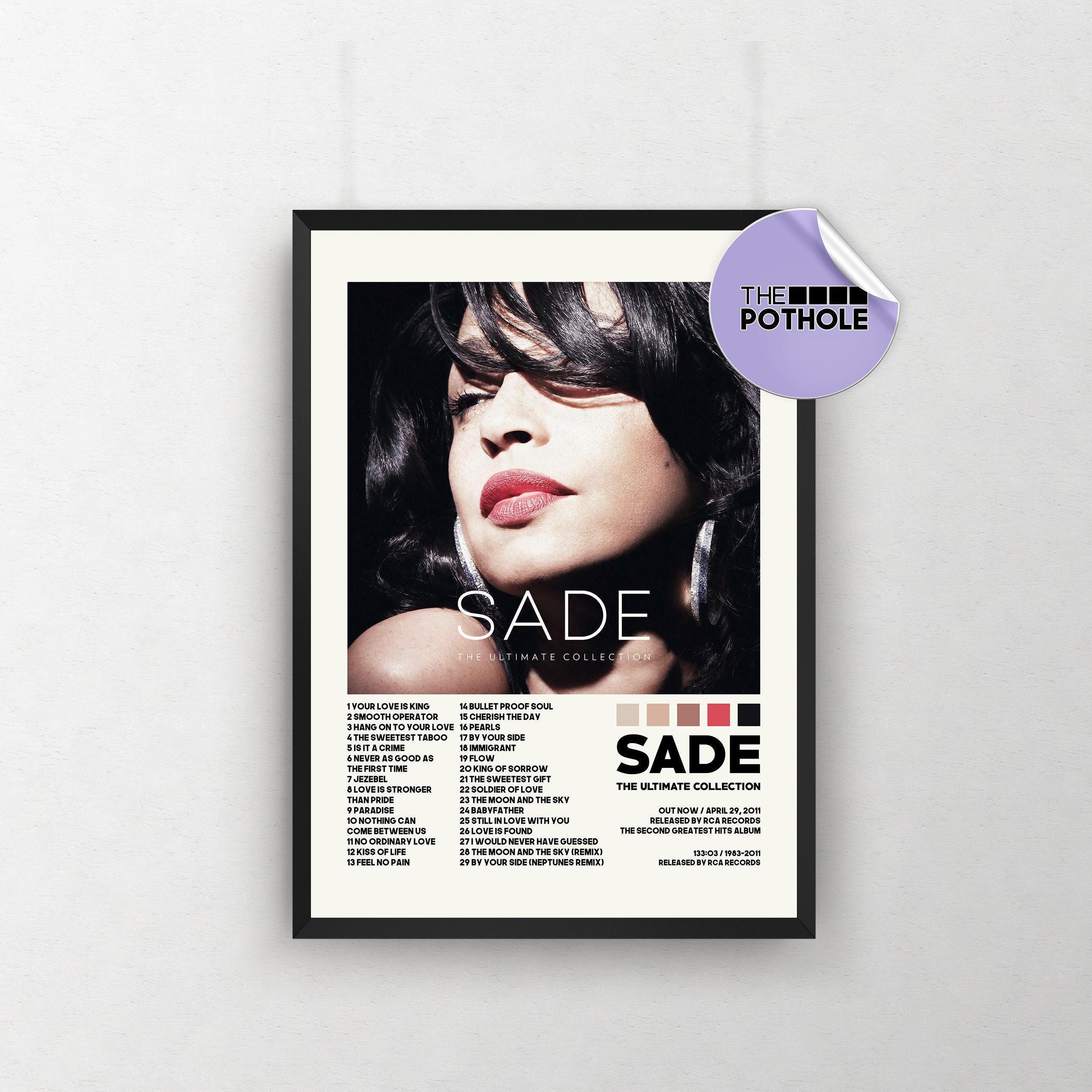 Sade Posters / the Ultimate Collection Poster, Sade, the Ultimate, Album Cover Poster, Poster ...