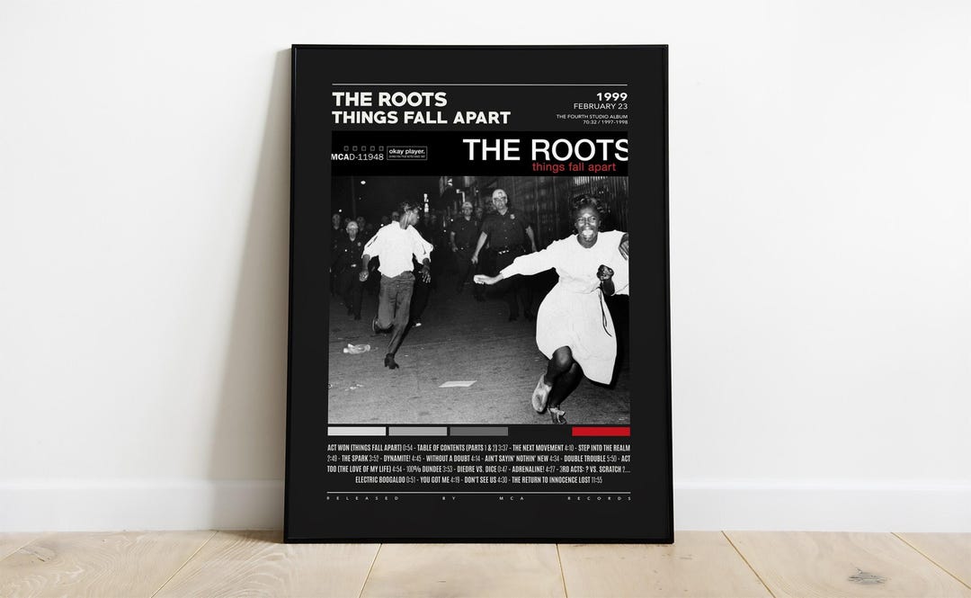 The Roots Posters / Things Fall Apart Poster / Album Cover Poster ...