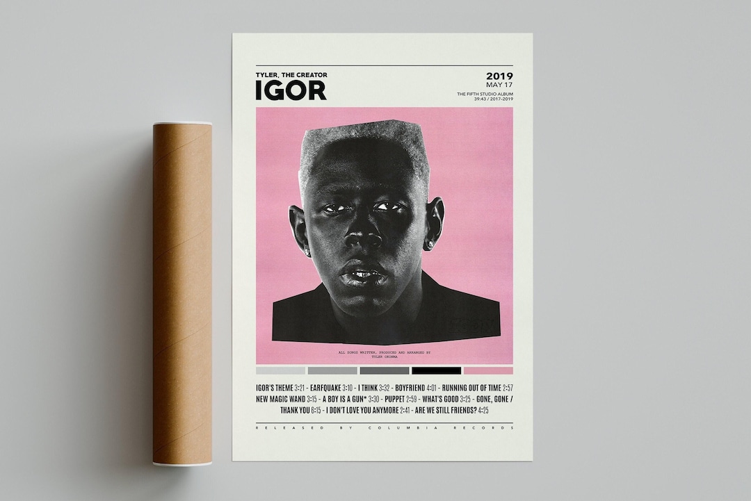 Tyler, the Creator / Vote Igor Poster / Album Cover Poster Photo Poster ...