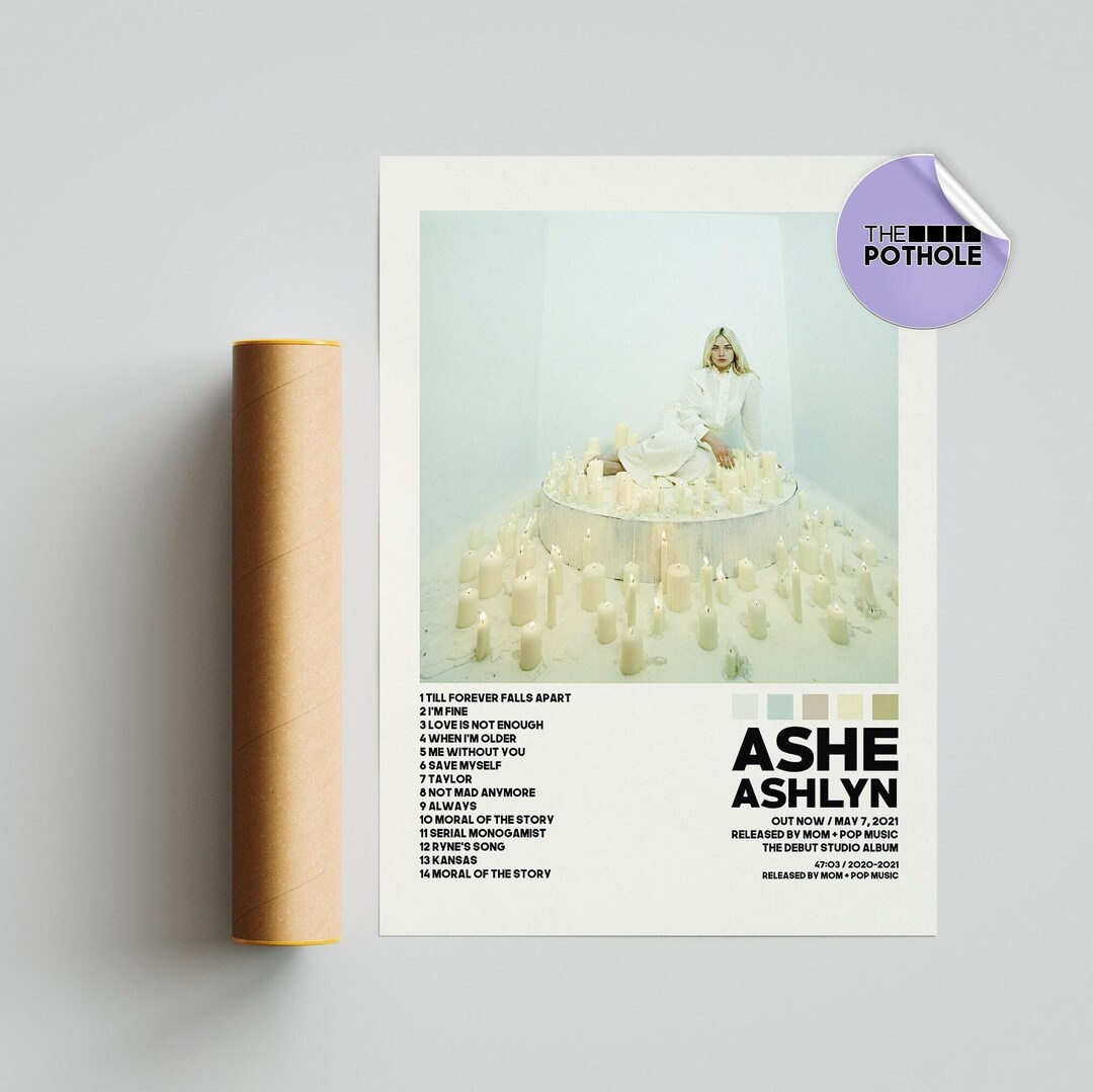 Ashe Posters / Ashlyn Poster / Album Cover Poster, Poster Print Wall ...