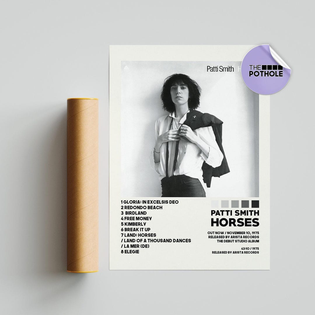 Patti Smith Posters / Horses Poster / Album Cover Poster, Poster Print ...