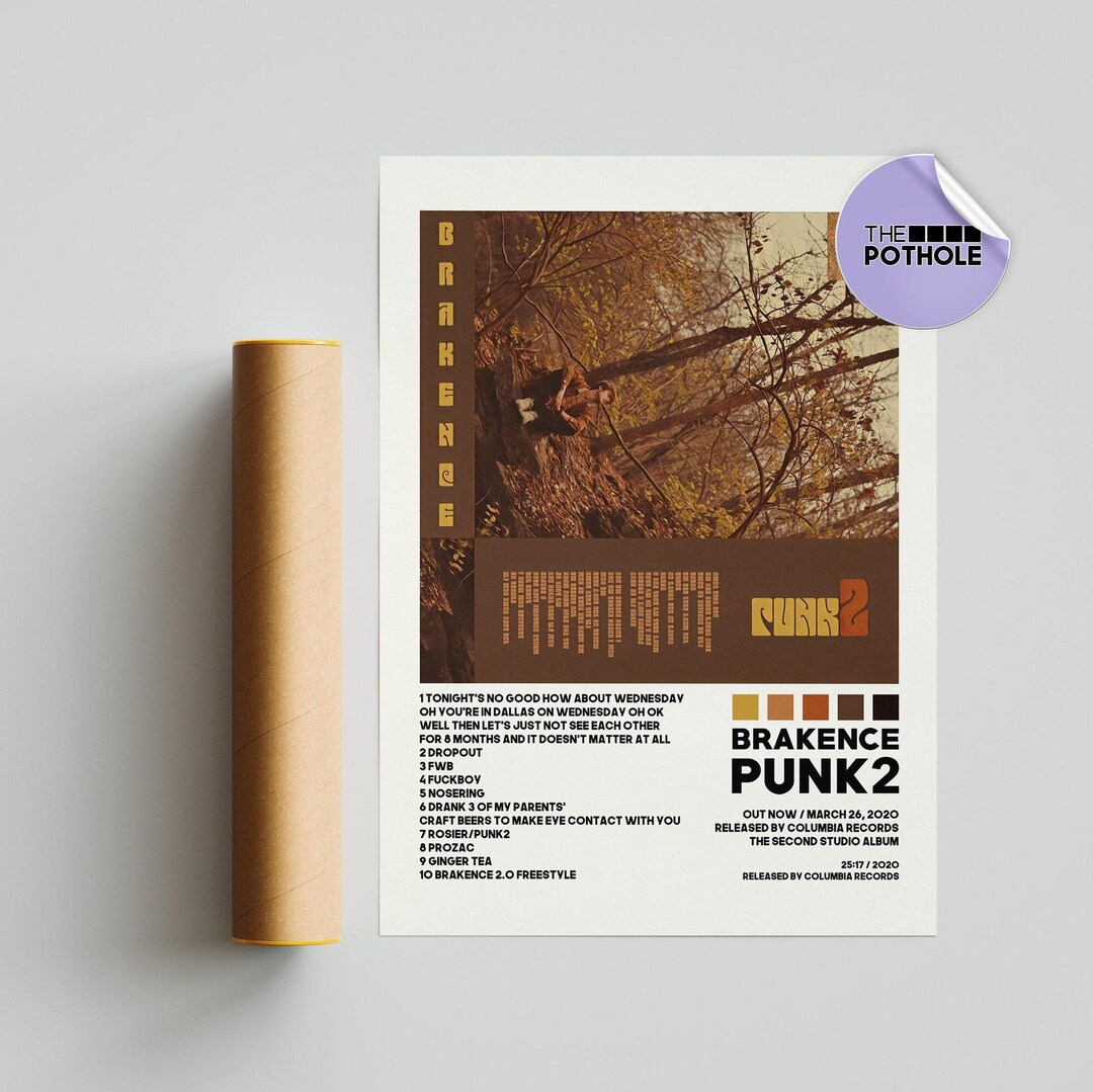 Brakence Posters / Punk2 Poster, Tracklist Album Cover Poster, Print ...