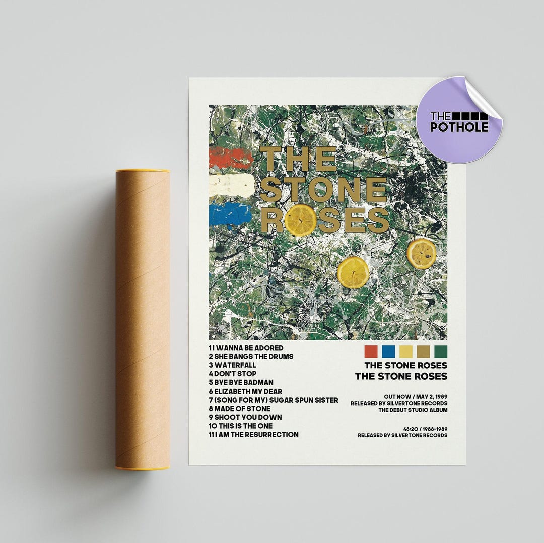 The Stone Roses Posters / the Stone Roses Poster / Album Cover Poster ...