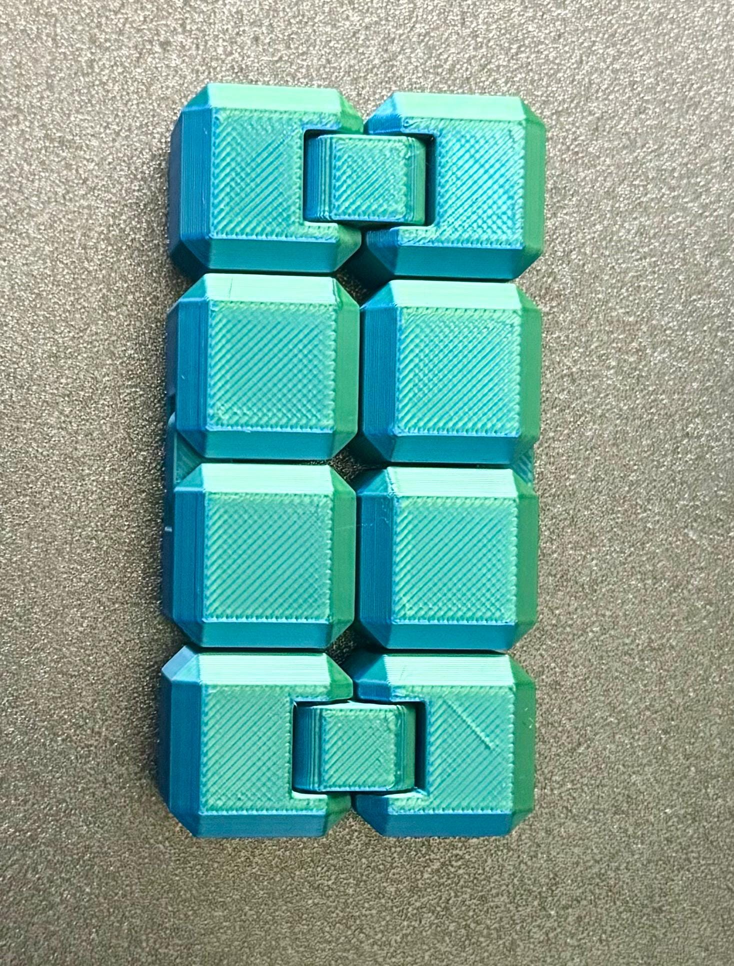 Infinity Cube: 3D Print STL File - Etsy
