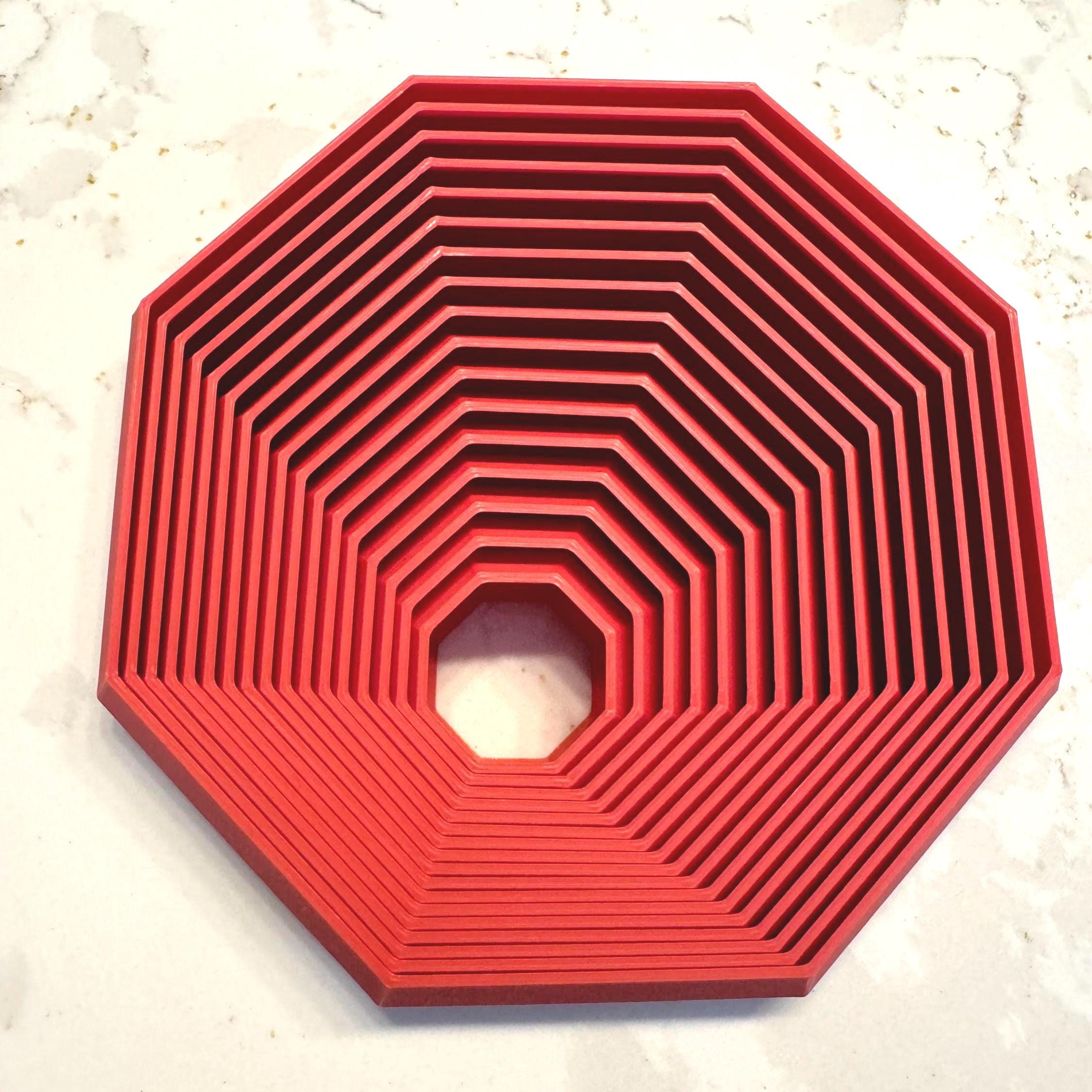 Fidget Octagon: 3D Print STL File - Etsy