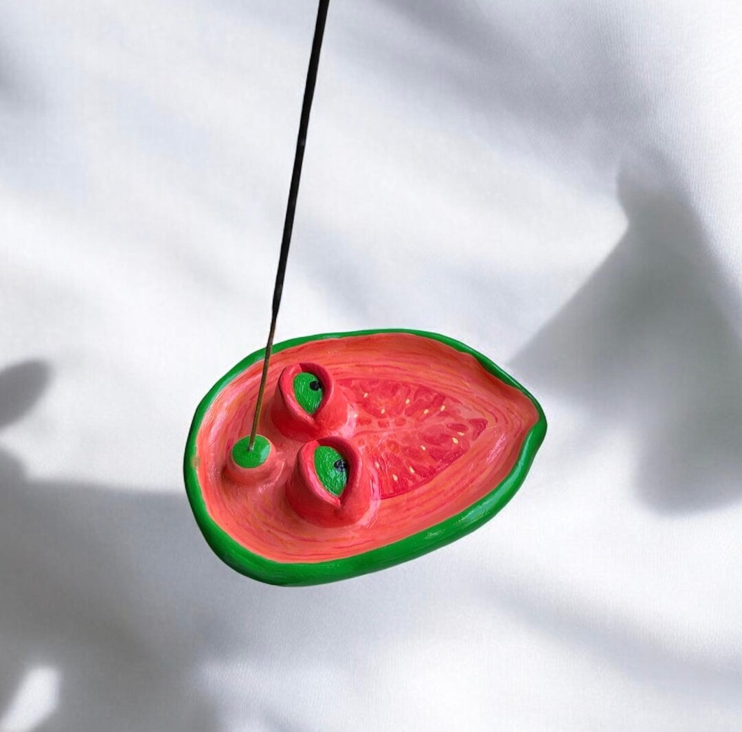 Exotic Fruit Incense / Pop Art Ceramic / Ceramic Art / Tobacco /smoke ...