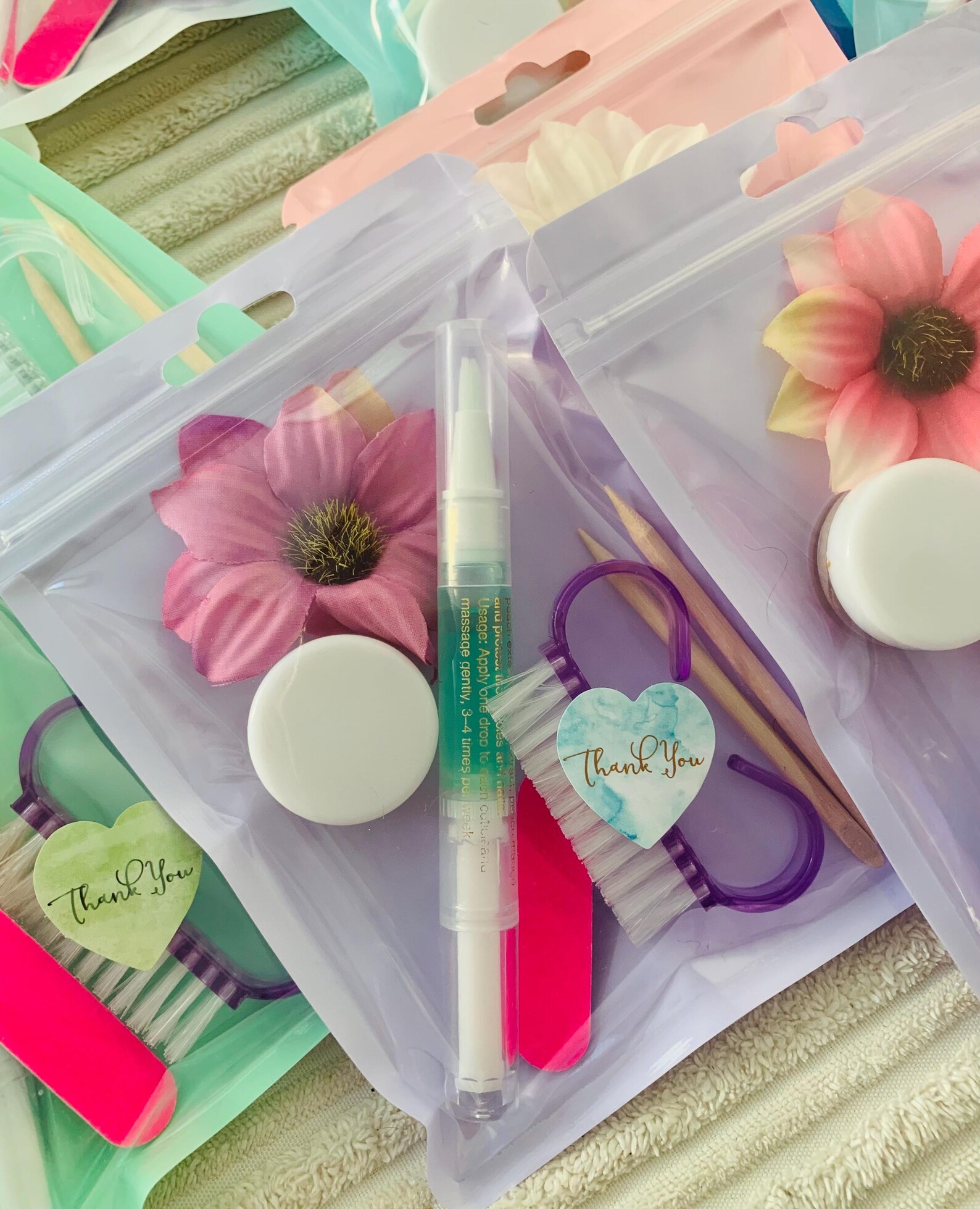 Mini Manicure / Pedicure Kits - Etsy