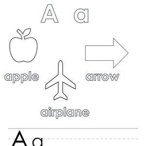 Kindergarten Alphabet Tracing Pages, Handwriting Practice for Kids ...