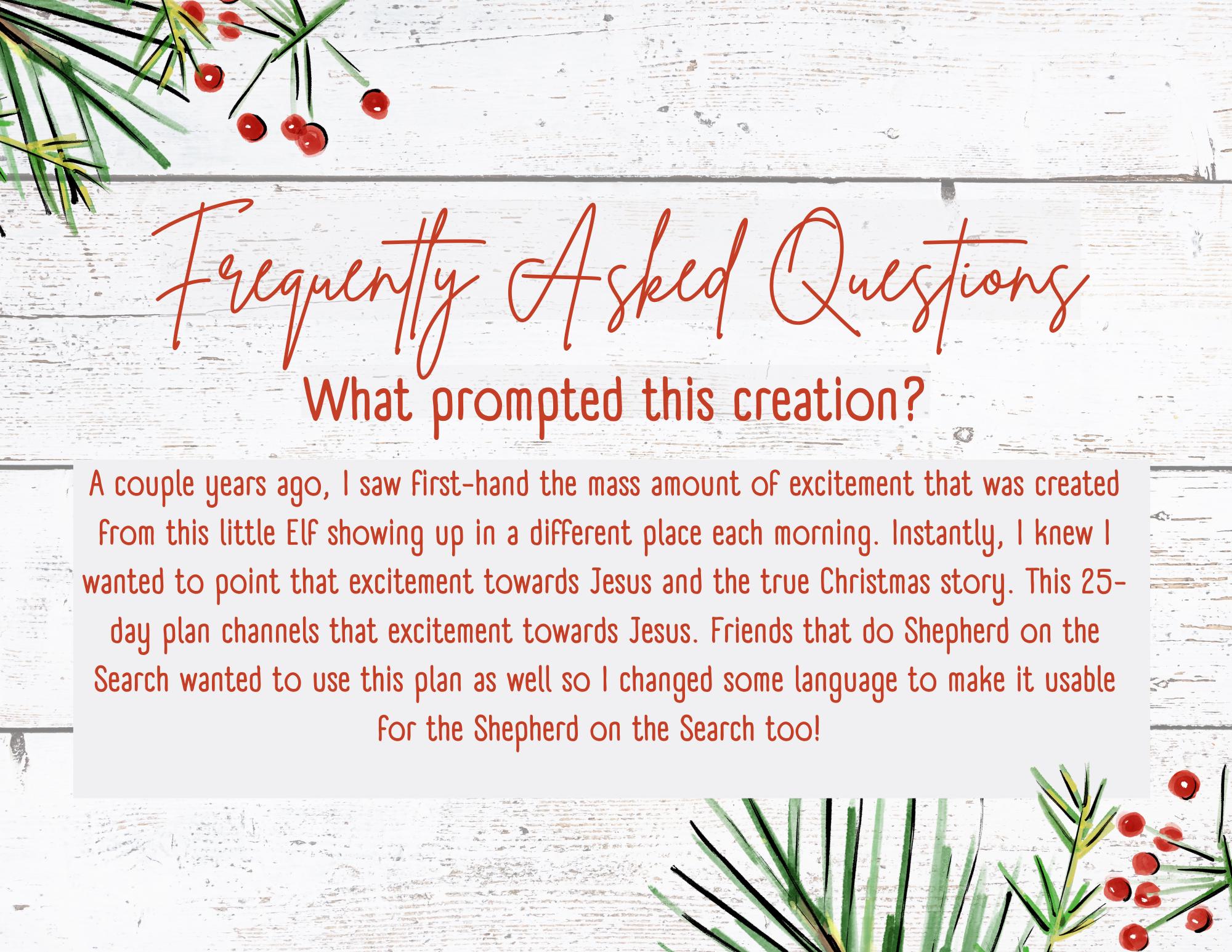 Shepherd on the Search 25 Day Plan, Christ Centered Christmas ...