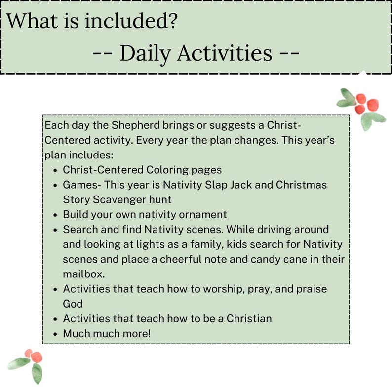 Shepherd on the Search 25 Day Plan, Christ Centered Christmas ...