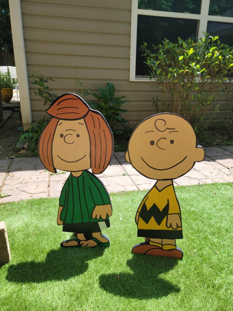 Charlie Brown and Peppermint Patty Lifesize - Etsy