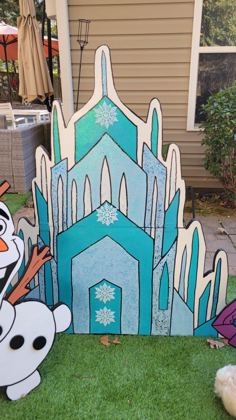 Elsa's Castle Only 4ft Tall - Etsy