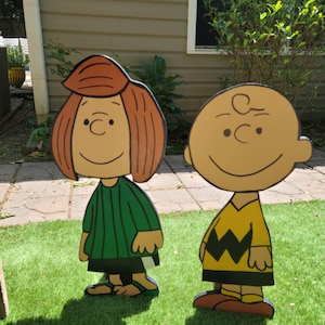 Charlie Brown and Peppermint Patty Lifesize - Etsy
