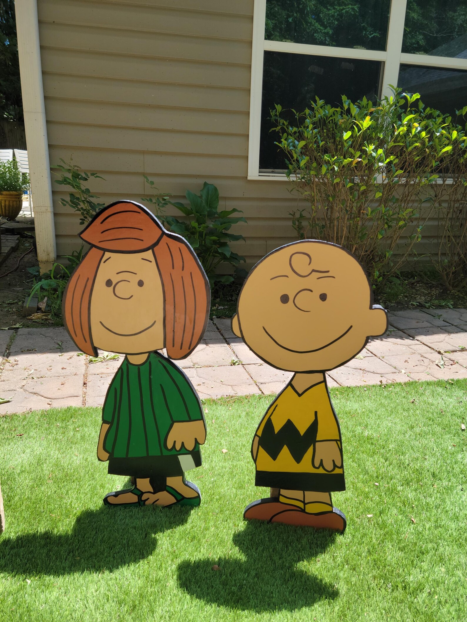 Charlie Brown and Peppermint Patty Lifesize - Etsy
