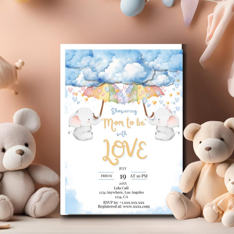 Cloud Theme Baby Shower - Etsy