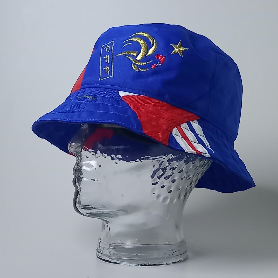 Upcycled Football Shirt Bucket Hat France Home 08/09 - Etsy