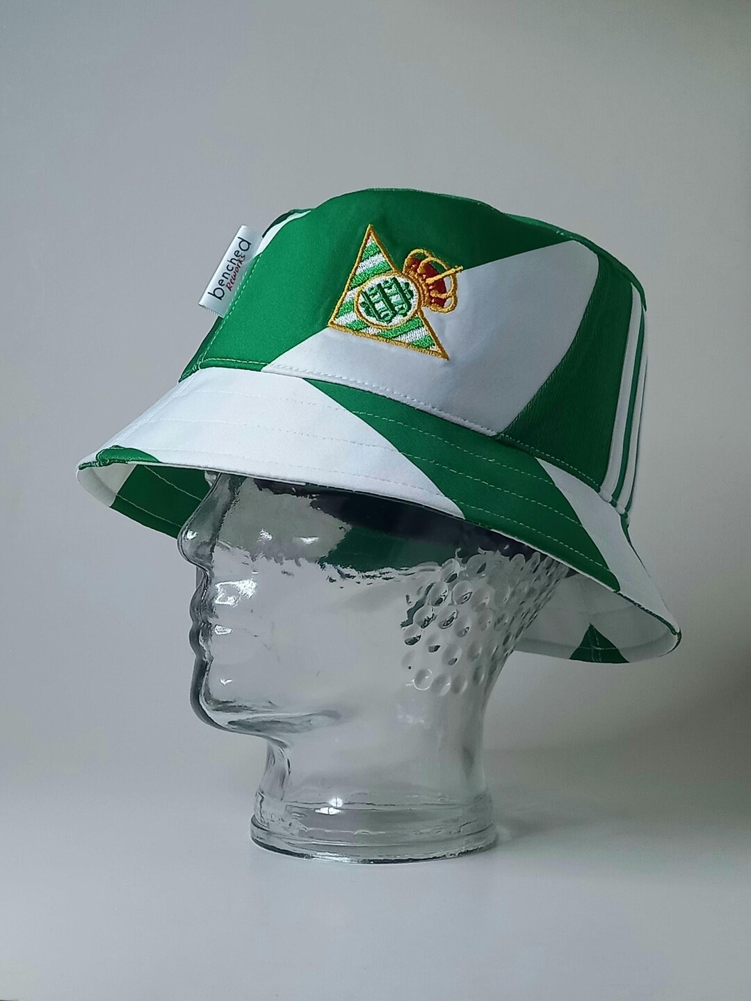 Upcycled Football Shirt Bucket Hat Real Betis 16/17 Home - Etsy