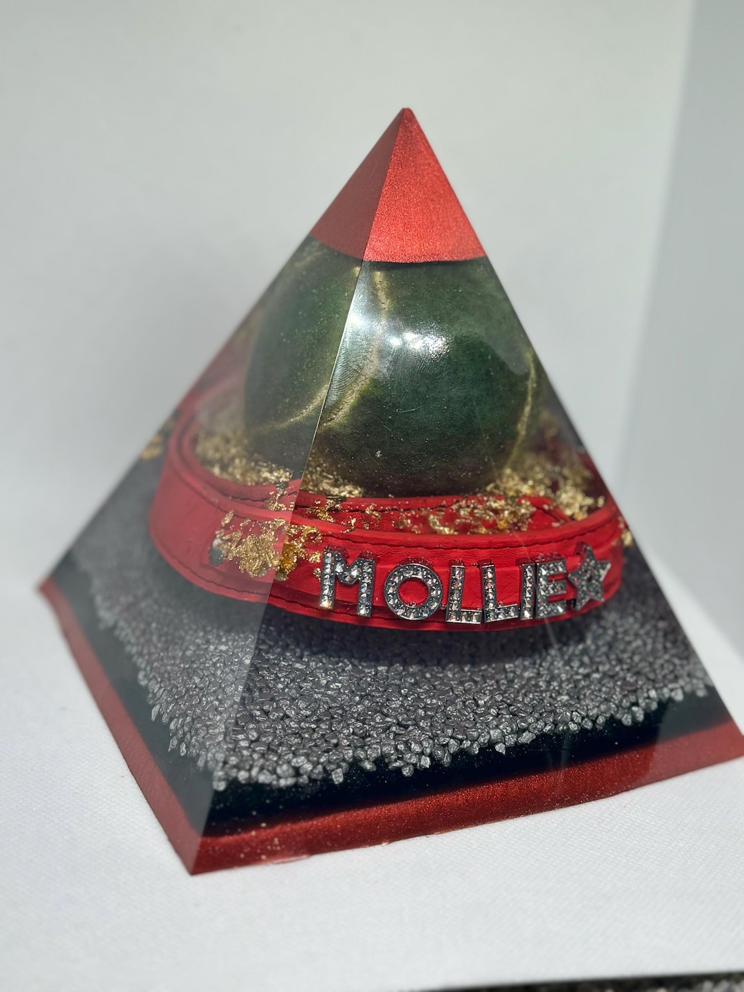 Keepsake Memorial Large Resin Pyramid - Etsy