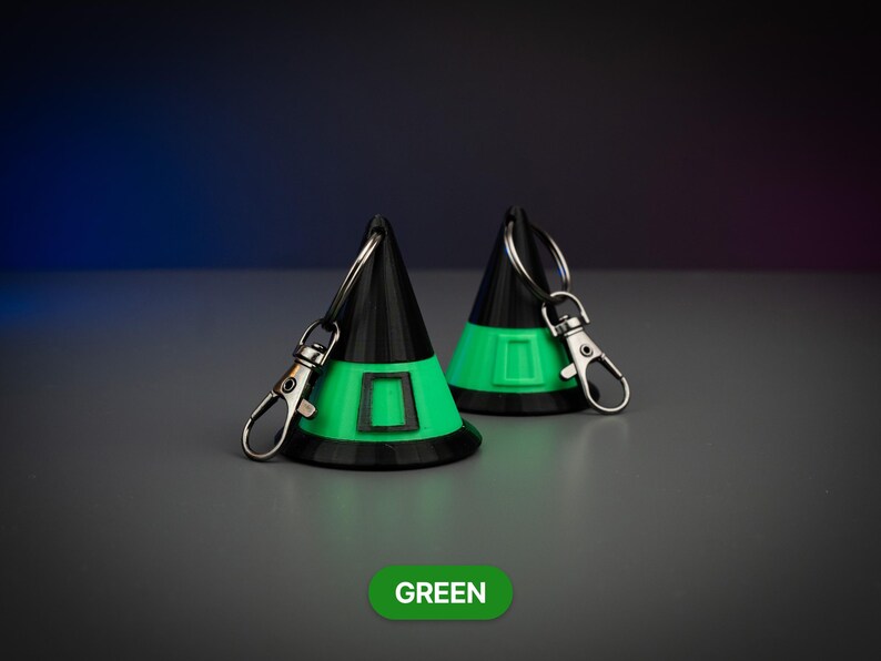 Witch Hat Fidget Keychain | 3D Printed Articulated Sensory Tool ...