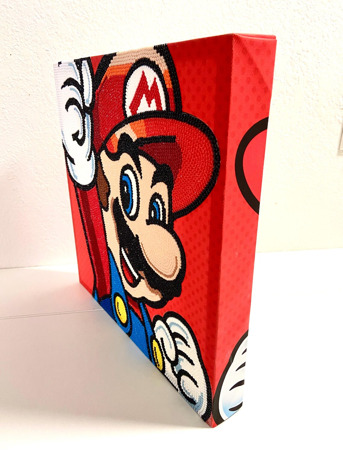 Super Mario Frame Made by Diamond Painting/ Super Mario Frame Made by ...