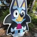 Bluey Halloween Props, Bluey Decorations, Bluey Cutouts, Bluey ...