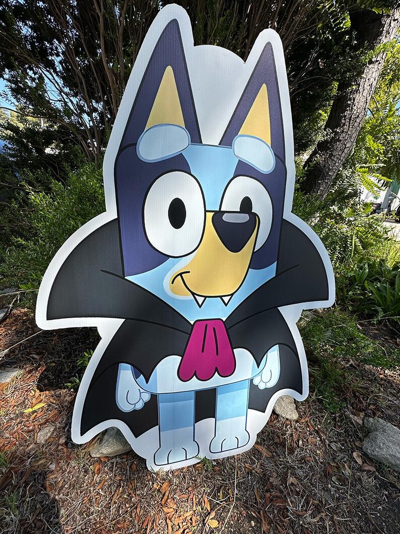 Bluey Halloween Props, Bluey Decorations, Bluey Cutouts, Bluey ...
