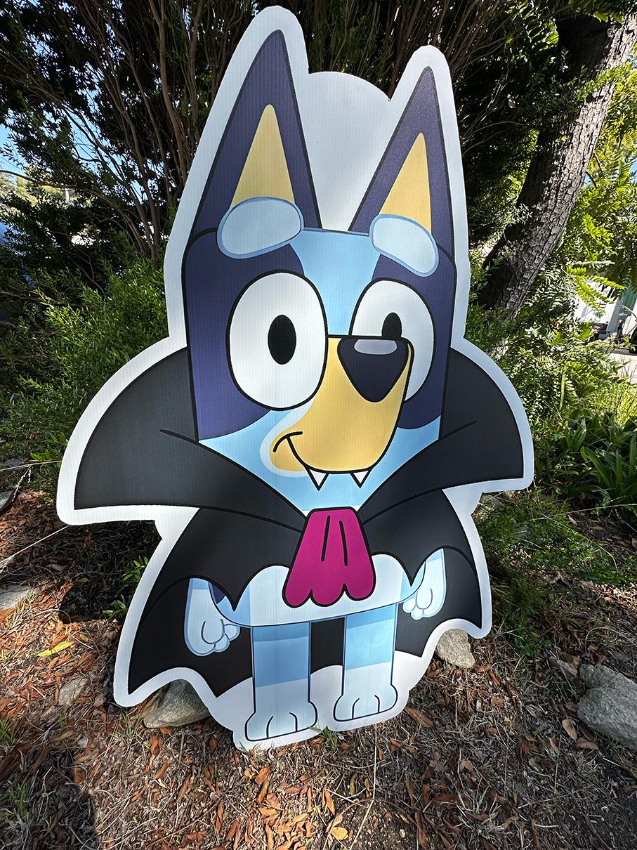 Bluey Halloween Props, Bluey Decorations, Bluey Cutouts, Bluey ...