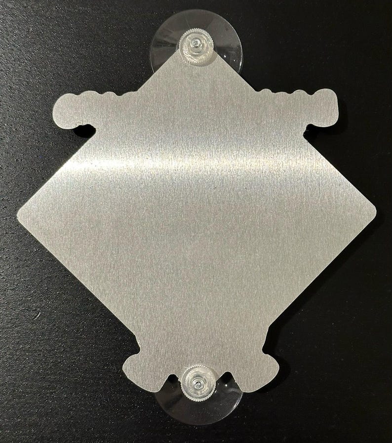 Bluey Baby on Board Sign Aluminum Car Safety Warning Sign With Suction ...