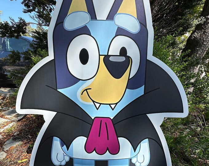 Bluey Halloween Props, Bluey Decorations, Bluey Cutouts, Bluey ...