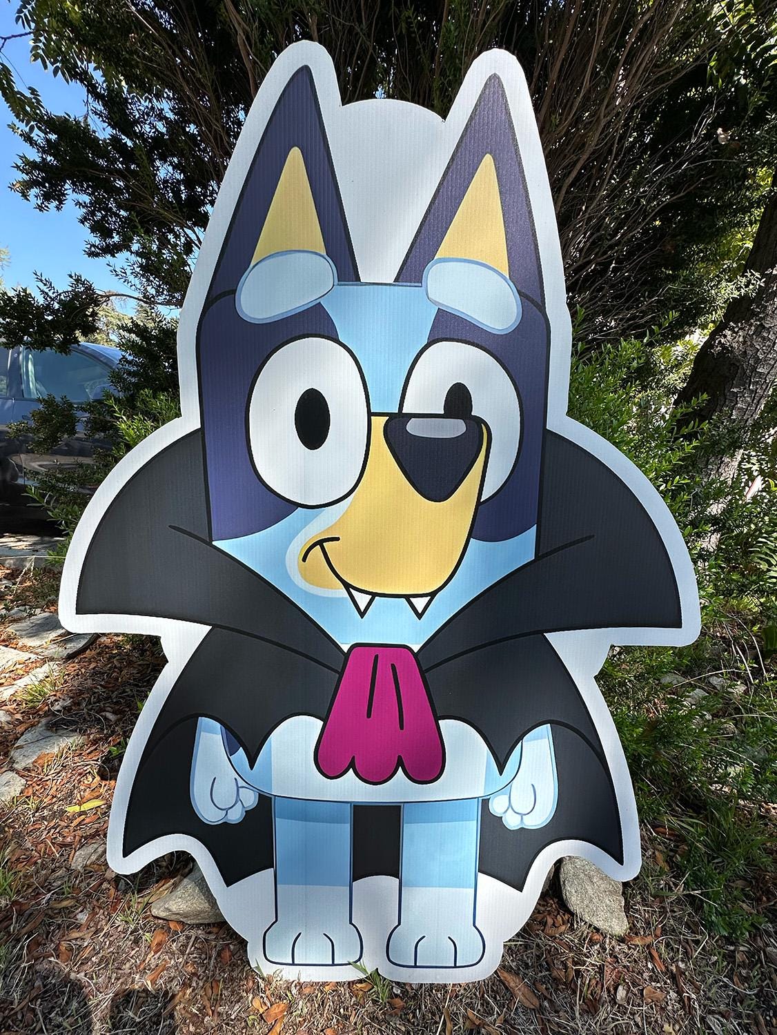 Bluey Halloween Props, Bluey Decorations, Bluey Cutouts, Bluey ...