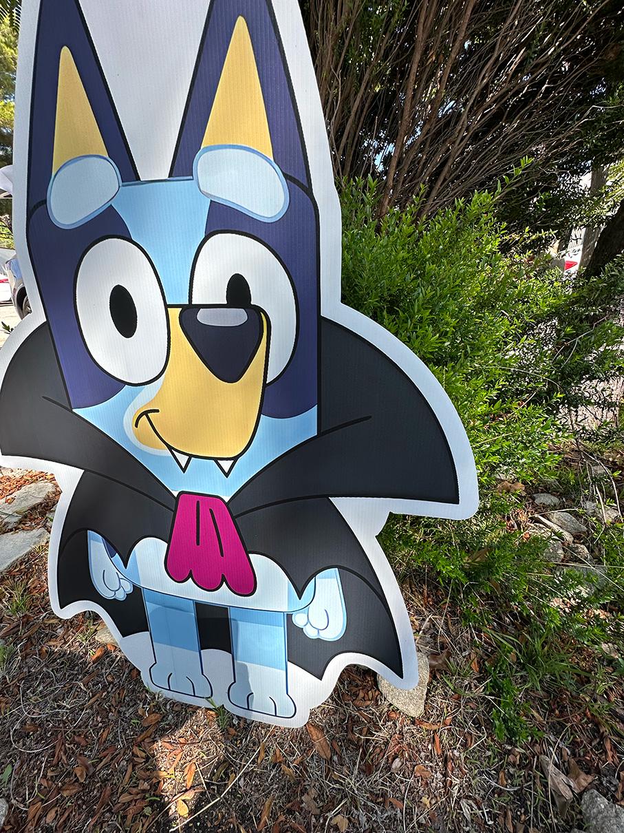 Bluey Halloween Props, Bluey Decorations, Bluey Cutouts, Bluey ...