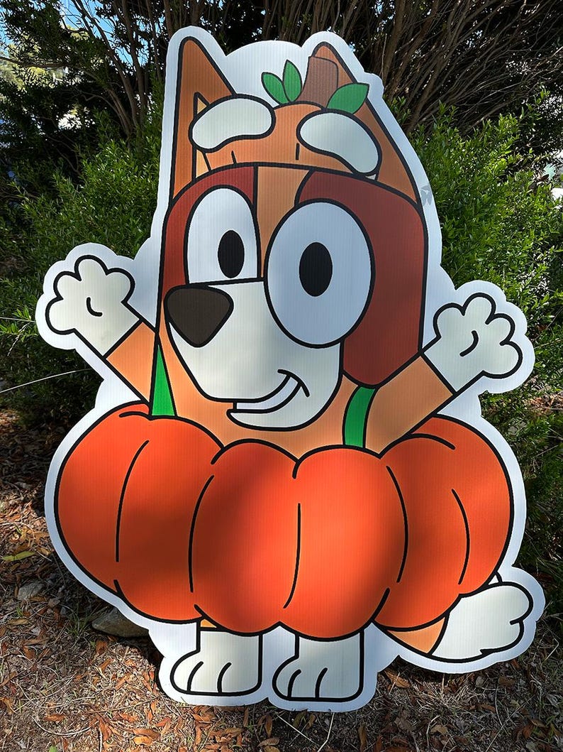 Bluey - Bingo Halloween Props, Bluey Cartoon Decorations, Bluey Cartoon ...