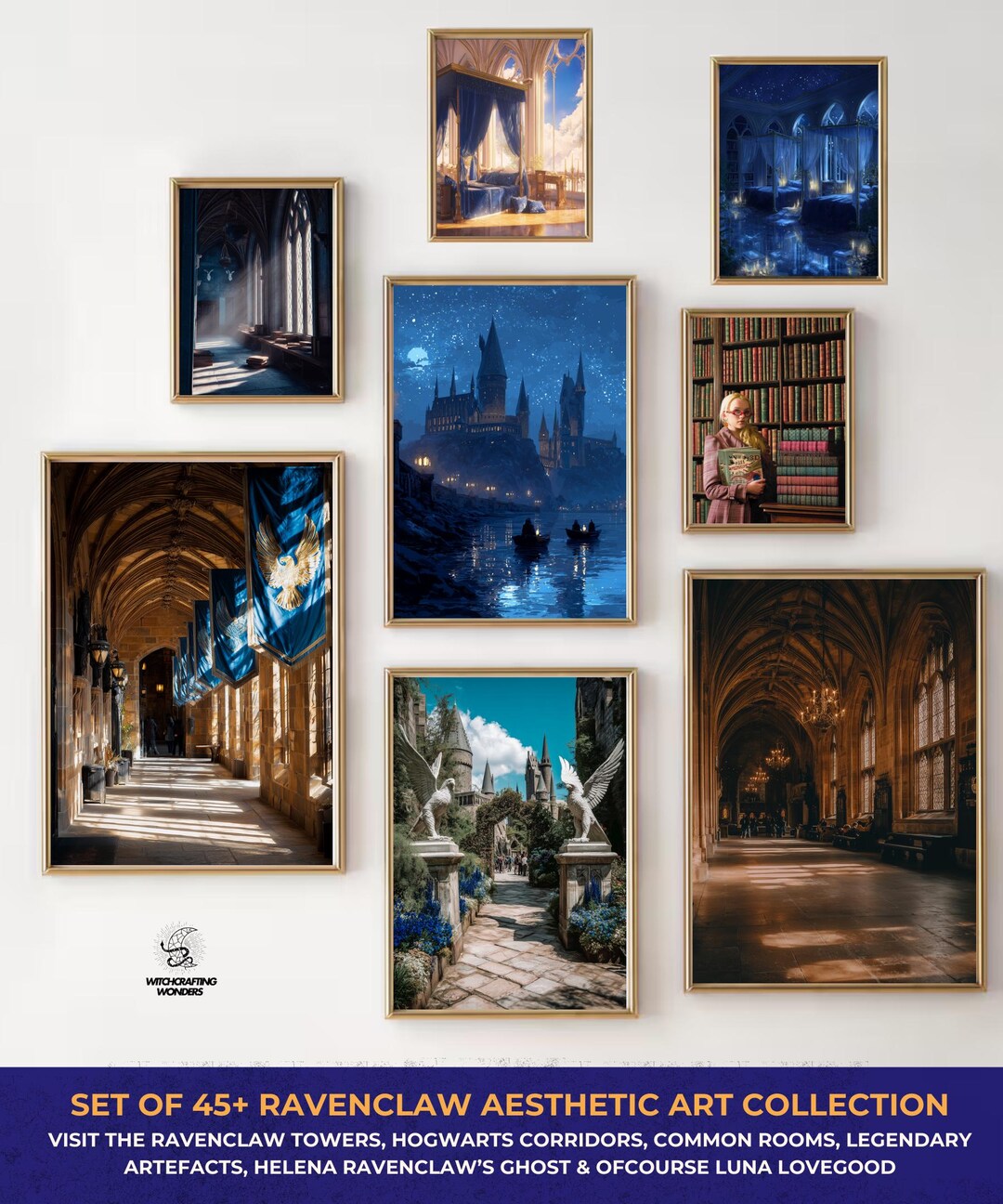 Ultimate Raven House Aesthetic Art Collection – 45+ Enchanted Wizarding ...