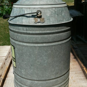 Vintage Gott Galvanized Water Cooler Can 3 Gal Winfield Kansas - Etsy