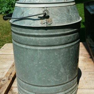 Vintage Gott Galvanized Water Cooler Can 3 Gal Winfield Kansas - Etsy