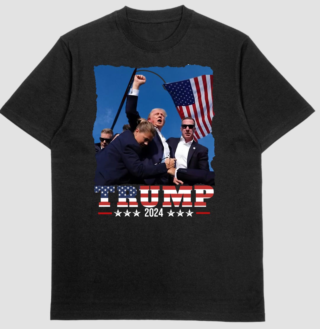 Trump Iconic Picture T-shirt Bold Style Statement - Etsy