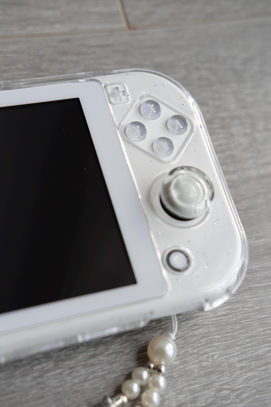 Custom Galaxy White Buttons for Joycons & Nintendo Switch Lite ...