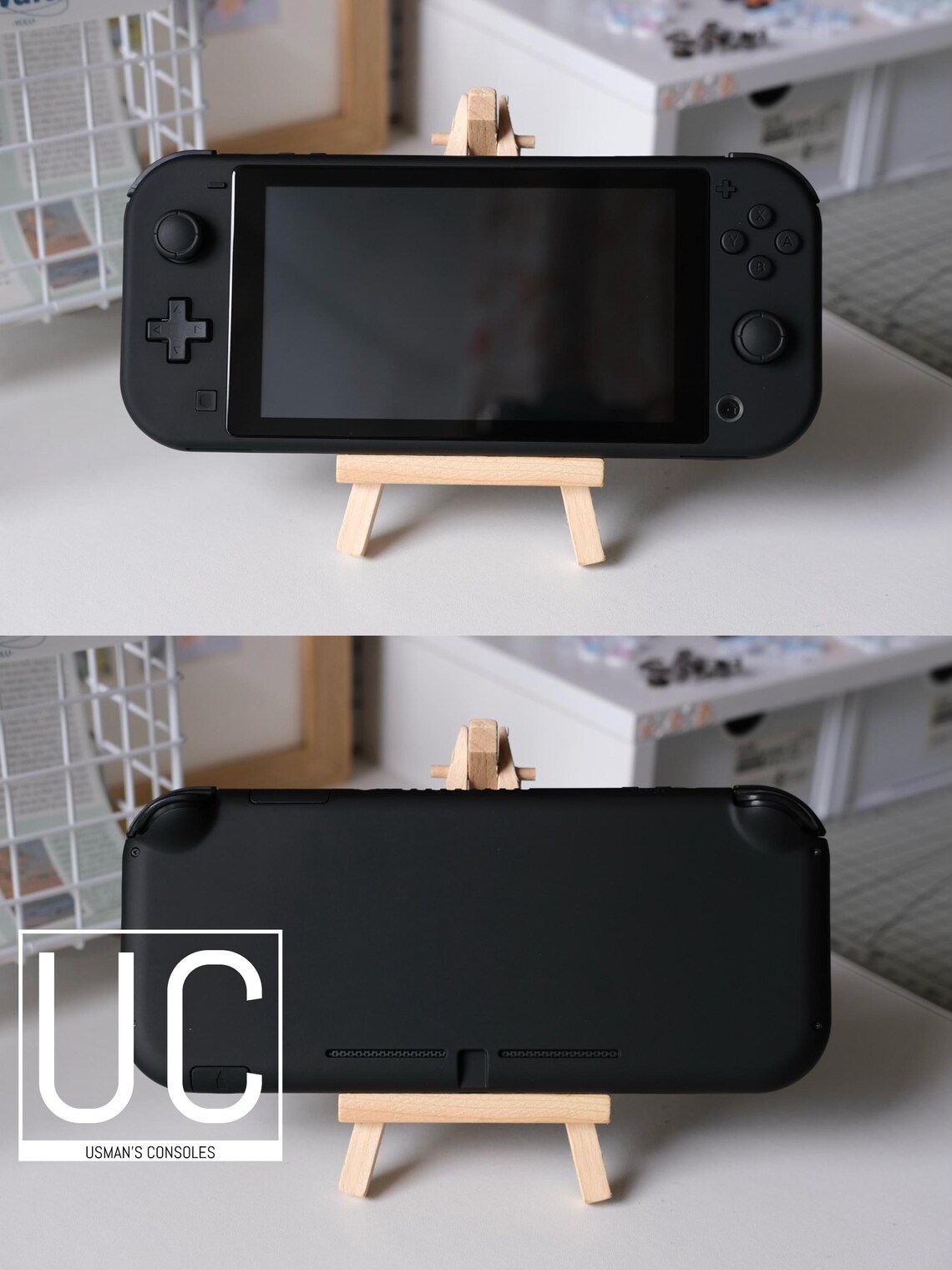 Custom Switch Lite Blacked Out Stealth Nintendo Switch Console Black ...