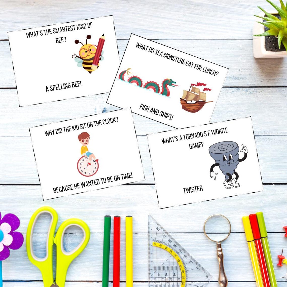 Printable Lunchbox Jokes for Kids - Funny School Notes - Cute Cards ...