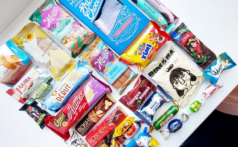 Ukrainian Candy Mystery Box | Authentic Sweets Gift Set From Ukraine ...