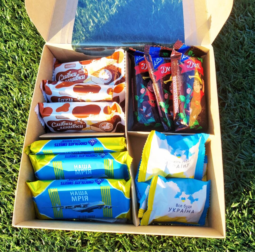 Ukrainian Candy Gift Box | Authentic Ukrainian Snacks & Sweets ...