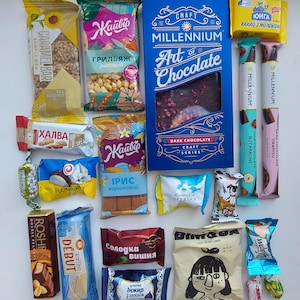 Ukrainian Candy Mystery Box | Authentic Sweets Gift Set From Ukraine ...