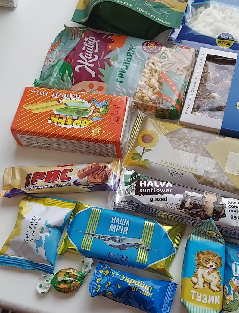 Authentic Ukrainian Snack Box | Gift Box With Sweets & Treats Made in ...