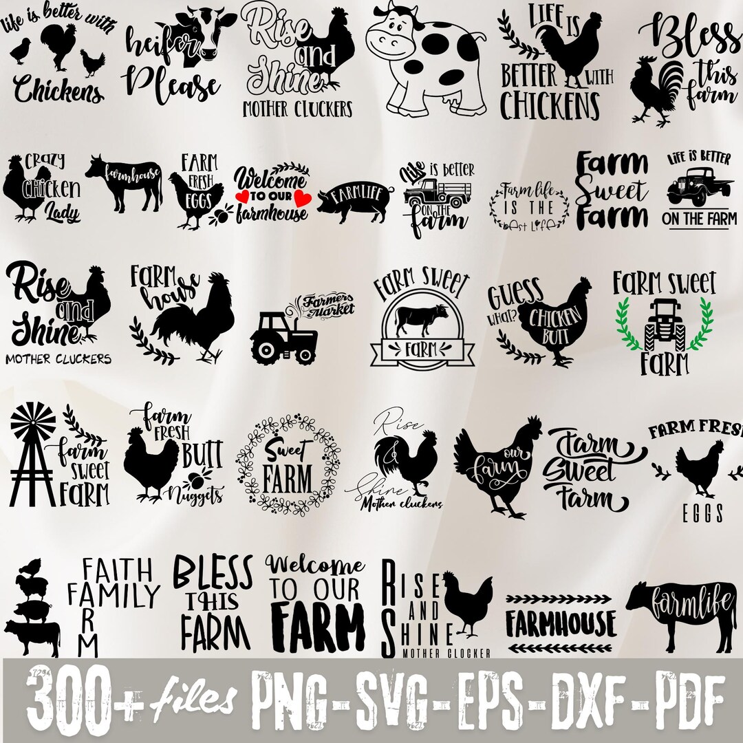 Farmhouse Quotes SVG Bundle. Farmhouse Quotes SVG, Farm Quotes Svg ...