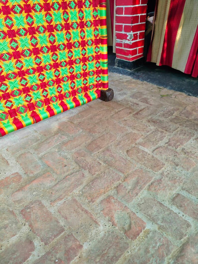 Handwoven Modern Charpai Bench, Artisanal Charpai Bench, Traditional ...