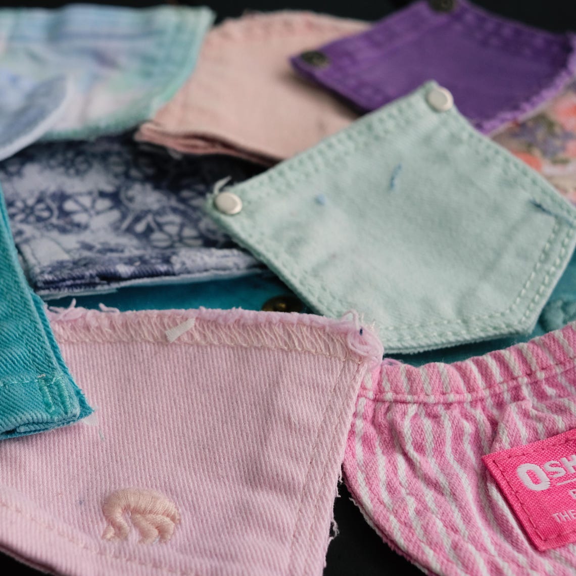 Reclaimed Denim Pockets – Upcycled Jean Pockets for Crafts, Sewing, Bag ...